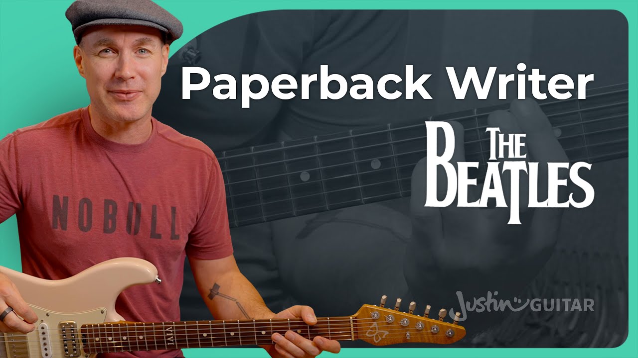 Paperback Writer by The Beatles | Guitar Lesson - YouTube