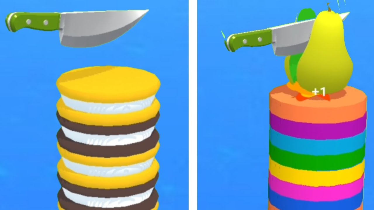 Slice it all Very Satisfying and Relaxing ASMR slicing game asmr ...