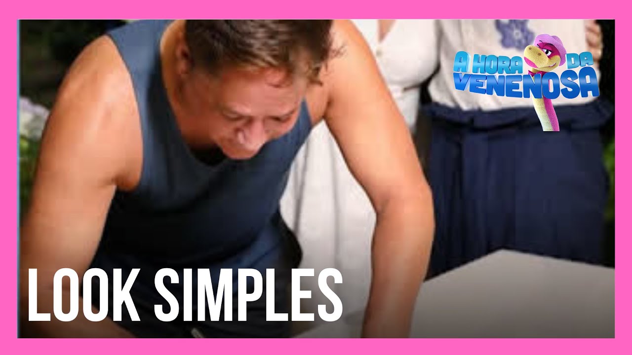 Leonardo vai de camiseta regata e bermuda ao casamento do filho - YouTube