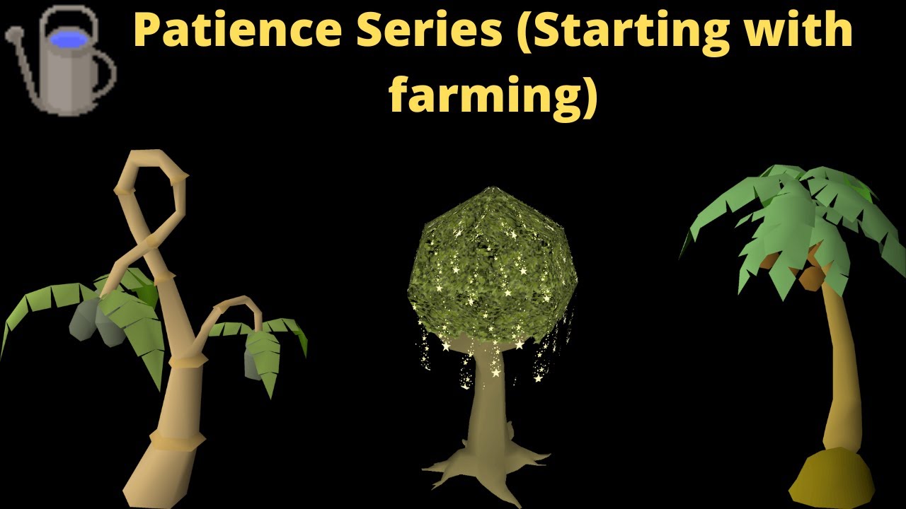 Patience Series Intro Starting With 99 Farming - YouTube
