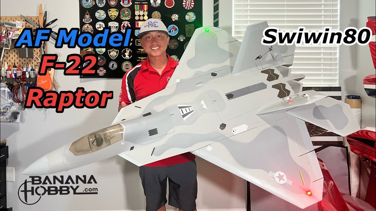AF Models F-22 Raptor assembly (Turbine version) #rcjet #rcaircraft # ...