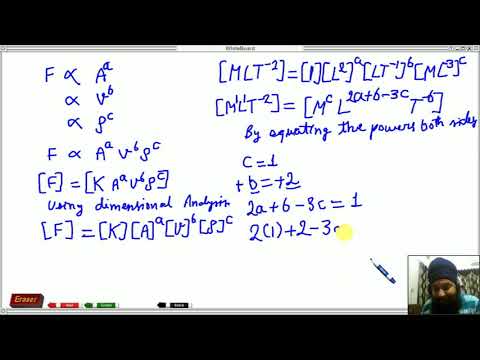 Dimensional analysis numerical Problems Solving - YouTube
