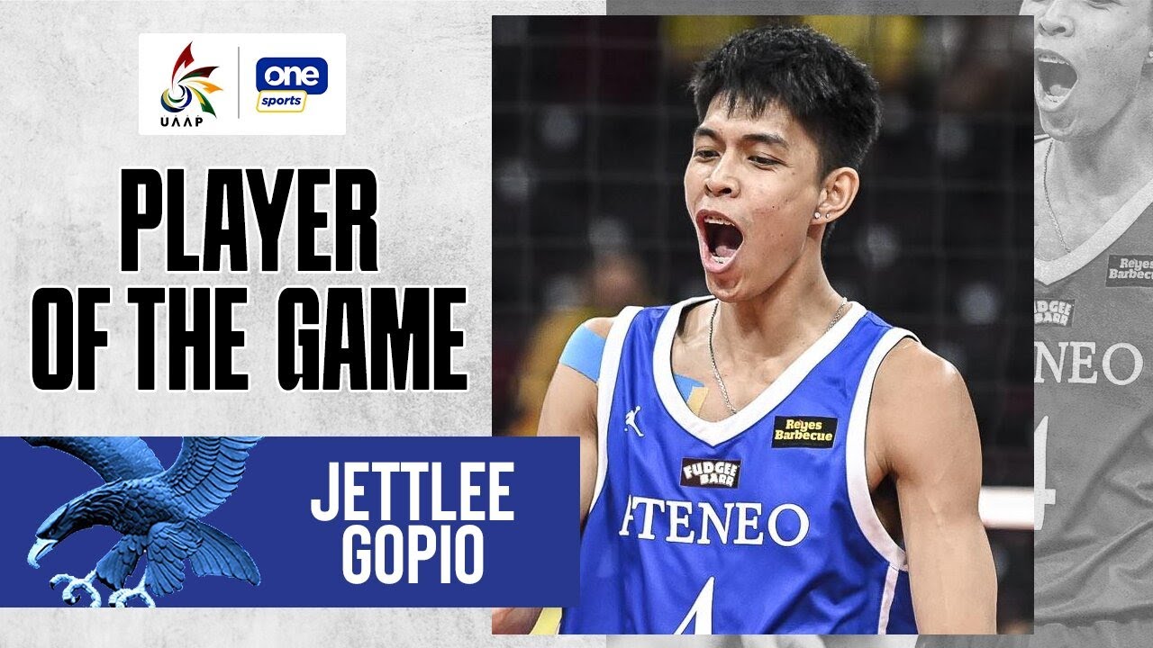 Jettlee Gopio STARS in hard-nosed ADMU win vs UST💪 | UAAP SEASON 86 MEN ...