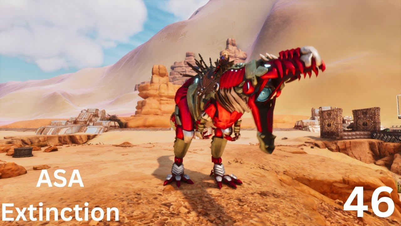 El Tek Meraxes Ya Estan Apareciendo | 4K Extinction Ark Survival ...