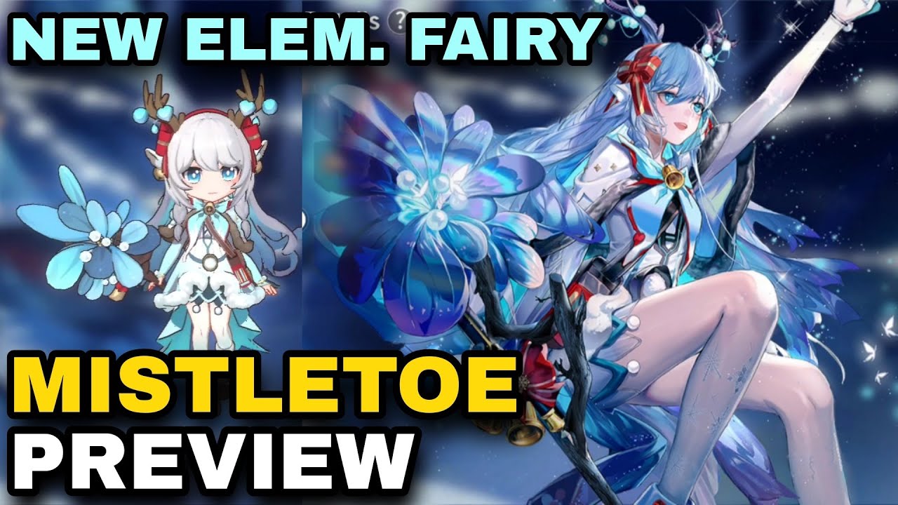 The Legend of Neverland: New Flower Fairy MISTLETOE PREVIEW - YouTube