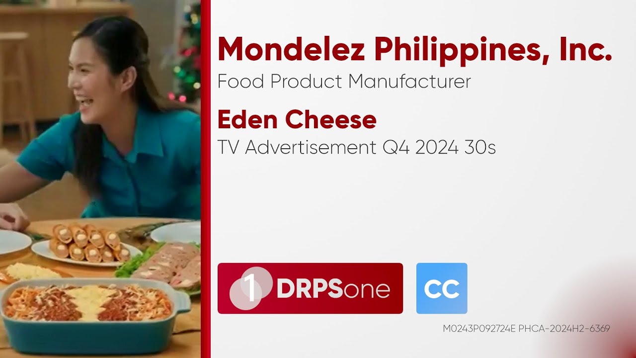 Eden Cheese TV Ad Q4 2024 30s (Philippines) [CC] - YouTube