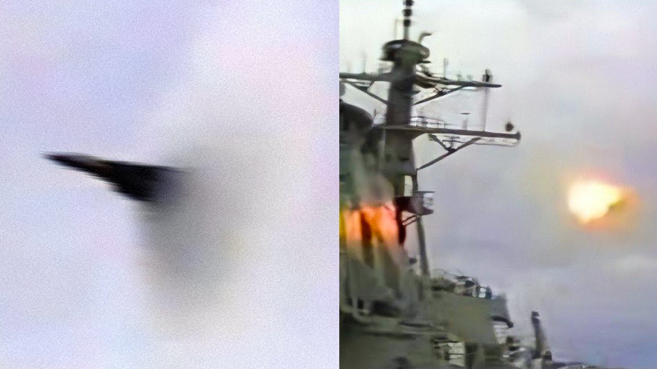 F-14 Explodes During Supersonic Flyby - YouTube