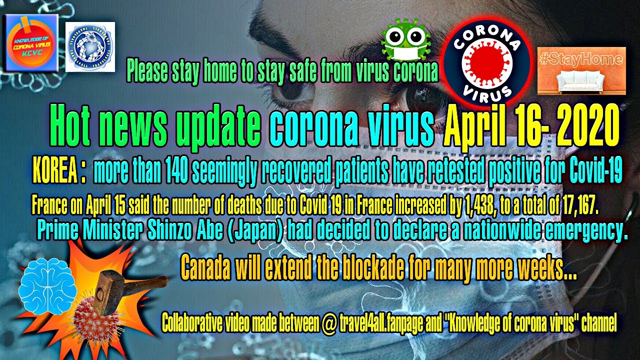 Hot news update corona virus April 16, 2002. - YouTube