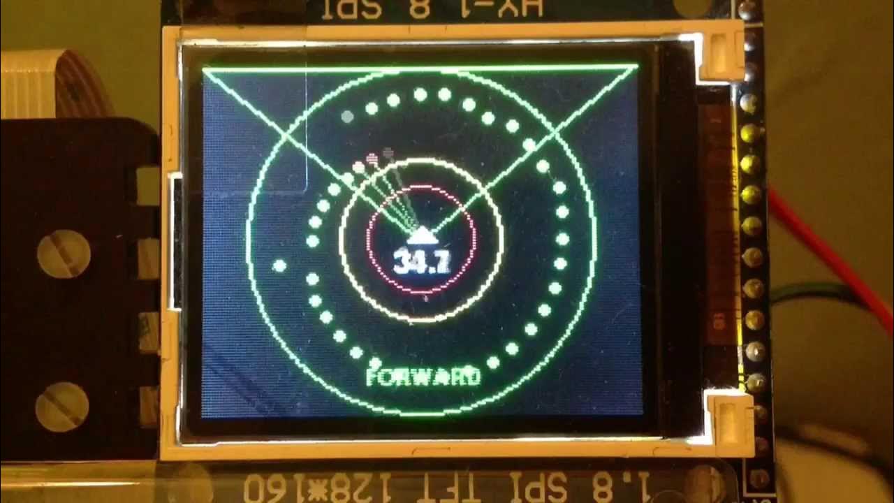 Raspberry pi Radar - YouTube