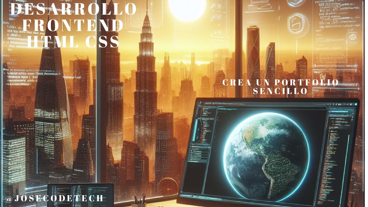 38 Web portfolio basico, HTML - YouTube