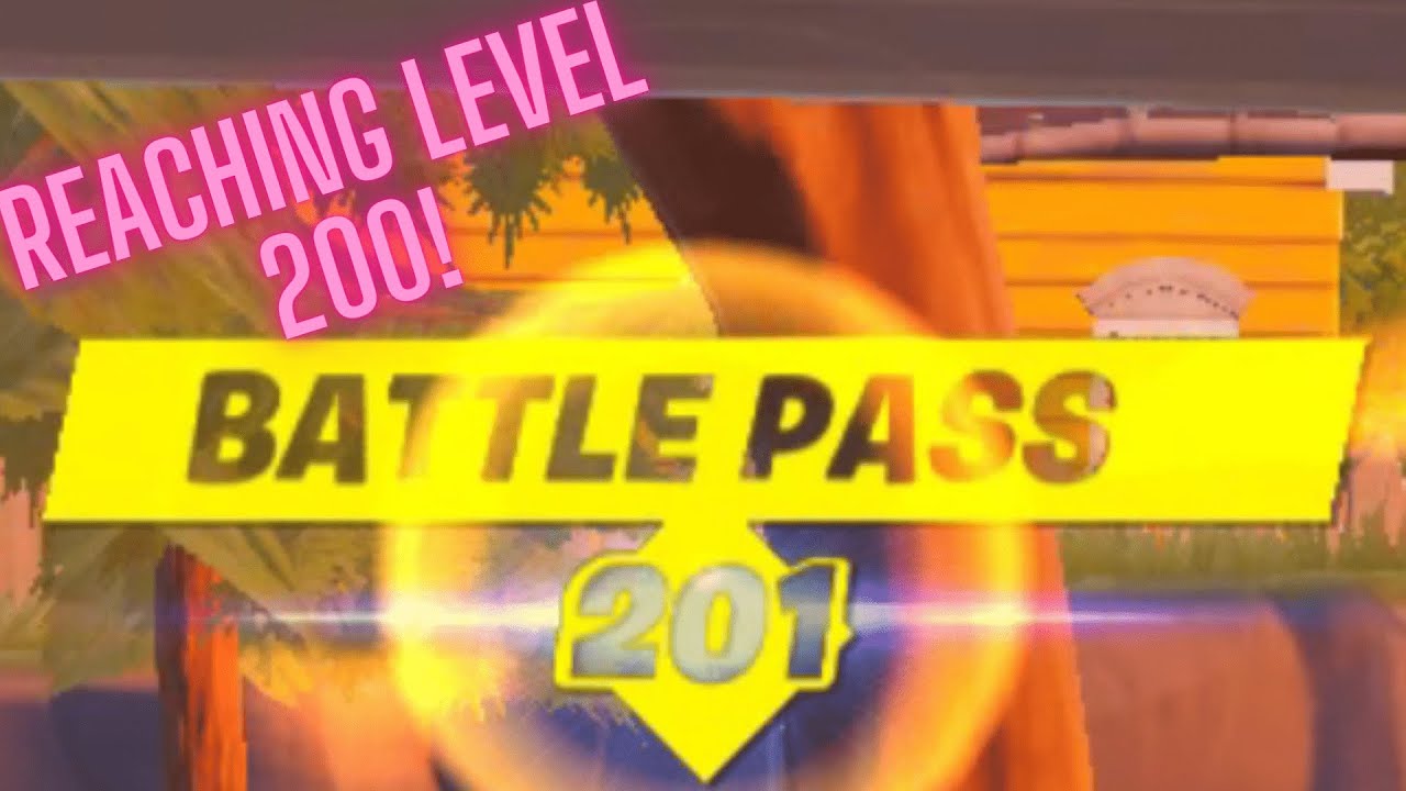 Reaching Level 200 on Fortnite! (Footage) - YouTube