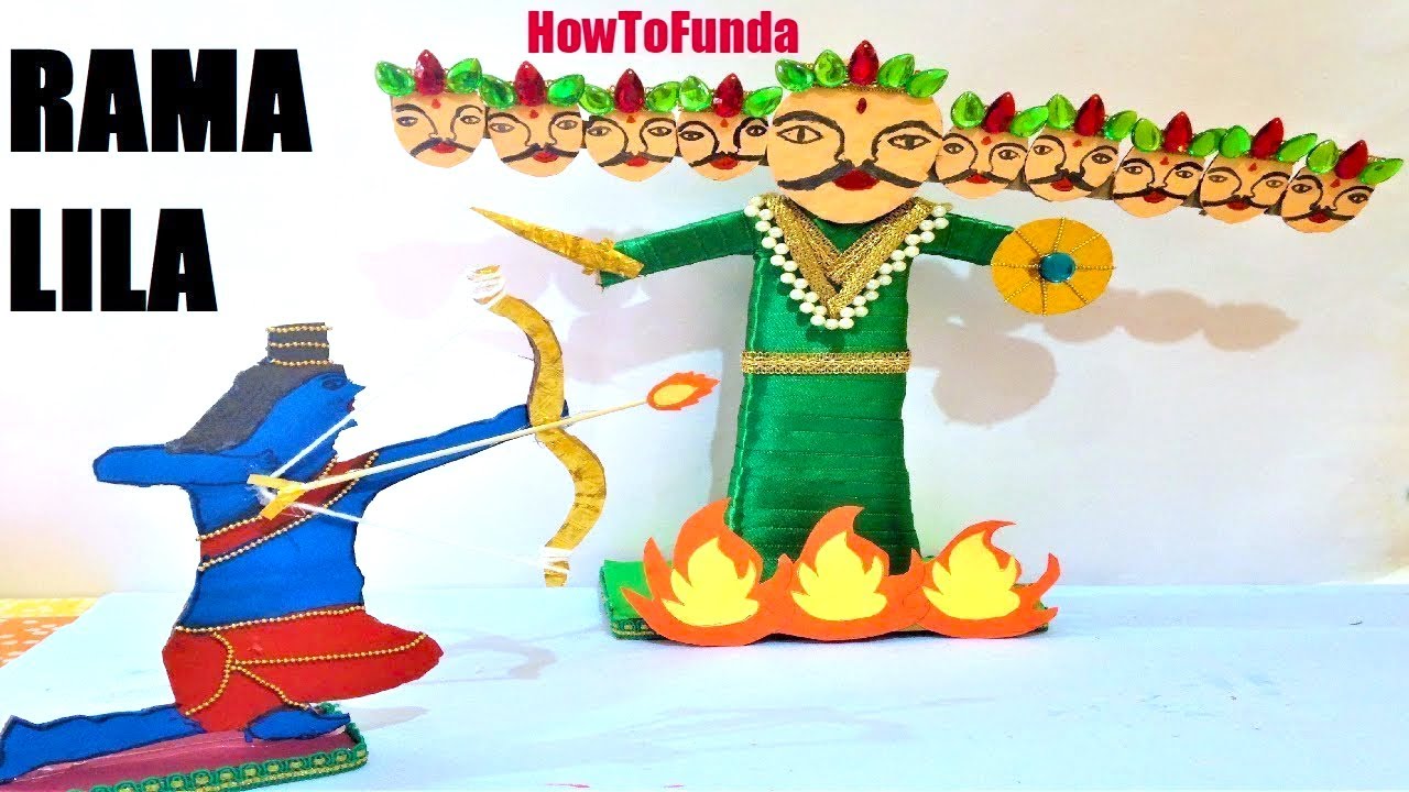 RAVANA MAKING | Ravan | Rama making | Ravana Killing | Ravana Fire ...