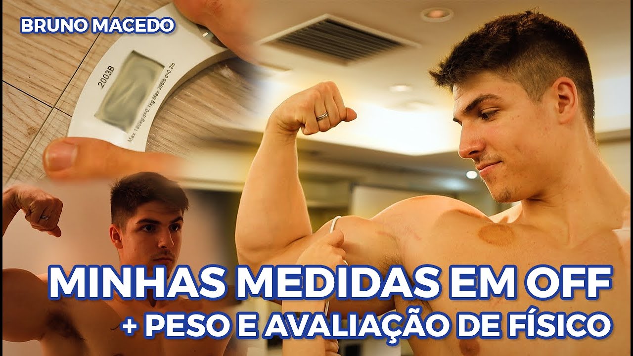 TIRANDO MEDIDAS DE ATLETA NATURAL 🔥 - AVALIAÇÃO DO OFF 🌱 - YouTube