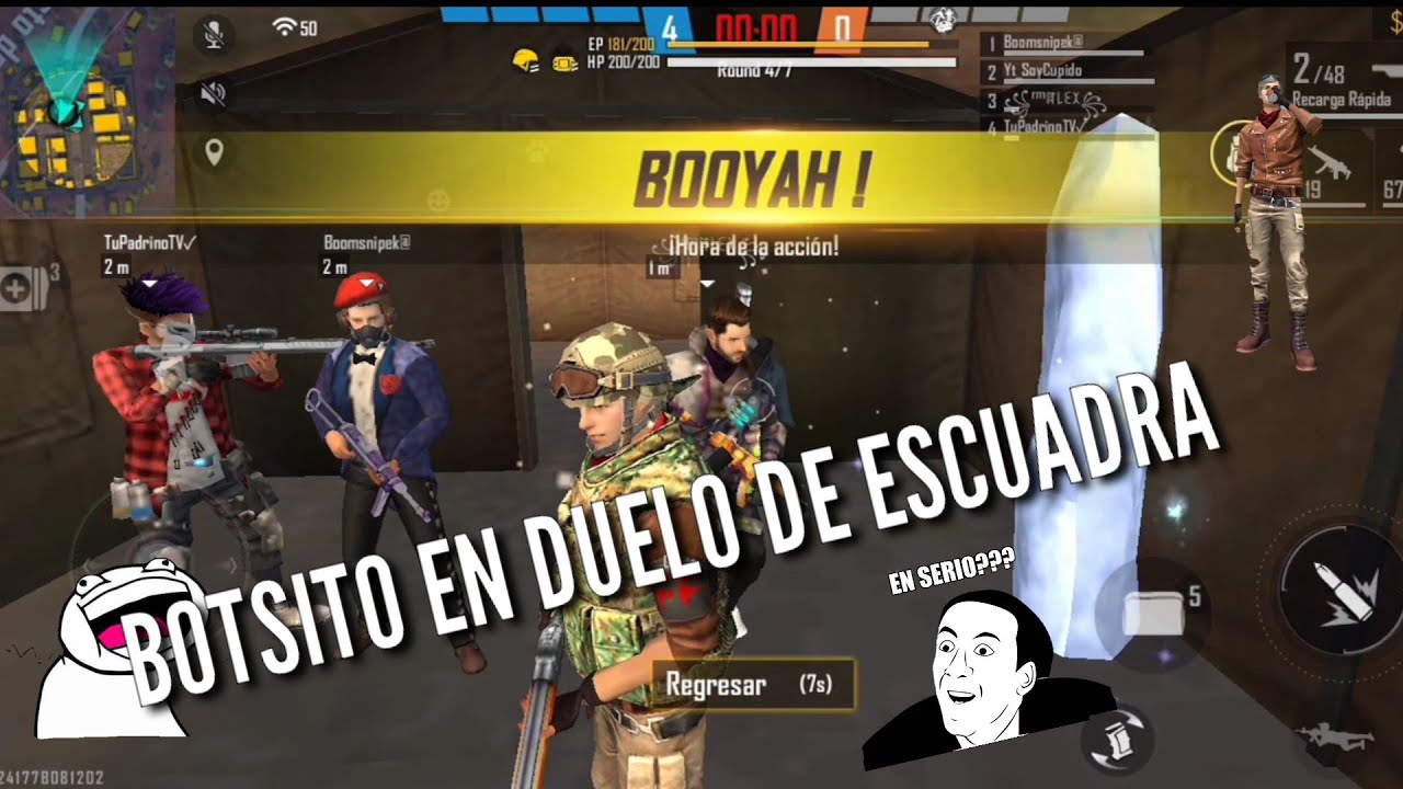 LOS BOTS CONQUISTAMOS FREE FIRE - YouTube