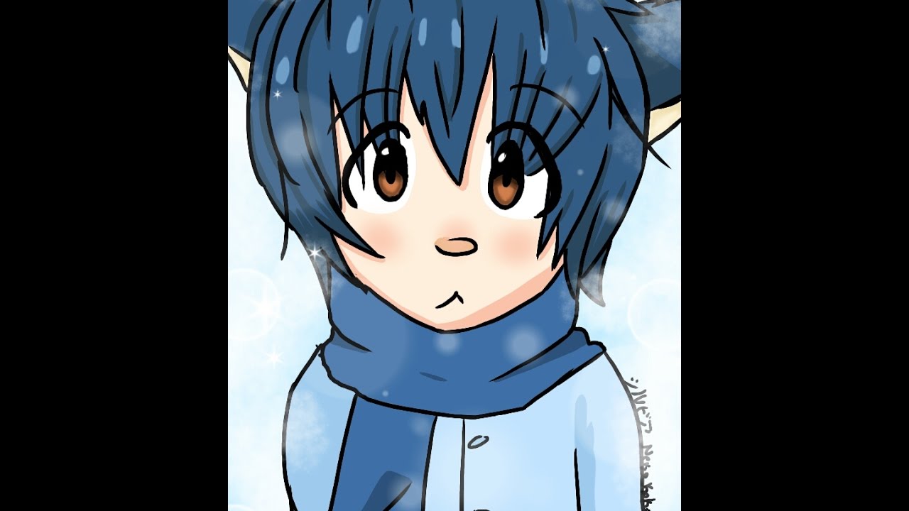 Drawing Ame from Wolf Children - YouTube