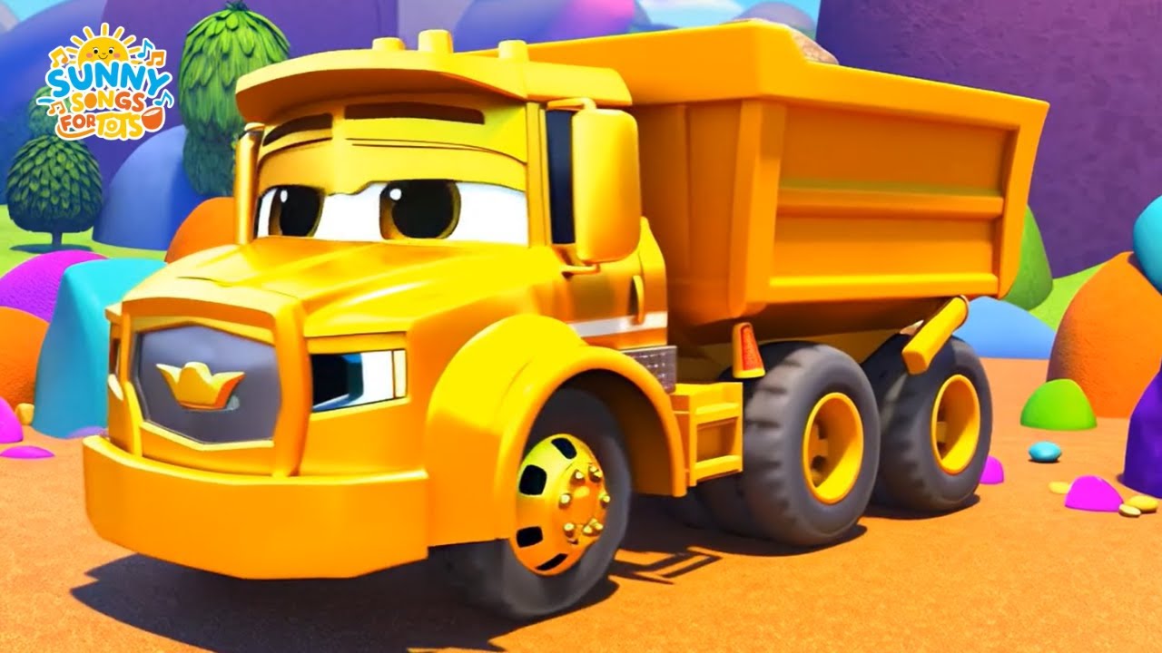 🎵 "Dump Truck Rollin’!" –Fun Construction Song for Toddlers! 🎵 - YouTube