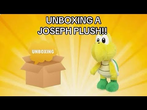 UNBOXING A JOSEPH/COOPER PLUSH