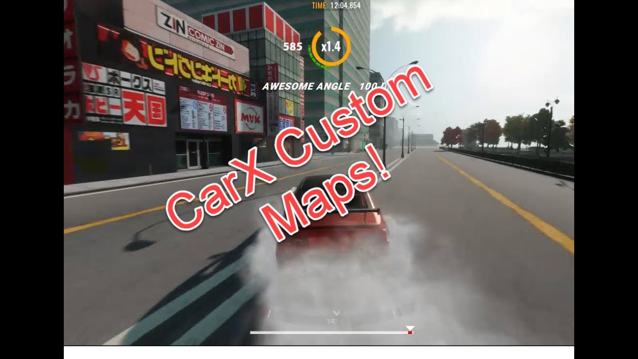 CarX Drift Racing Online SunCity Map test - YouTube