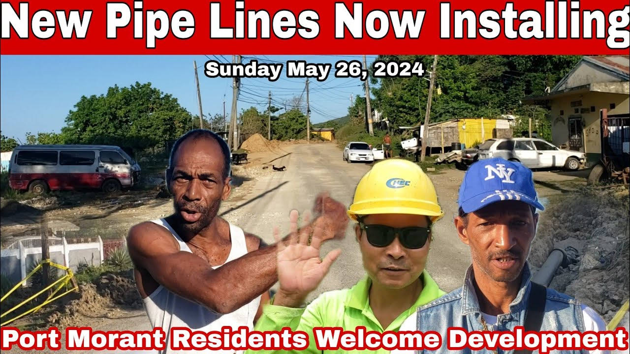 How Will Chec Deal With The Flooding In Port Morant & New Water Pipes ...