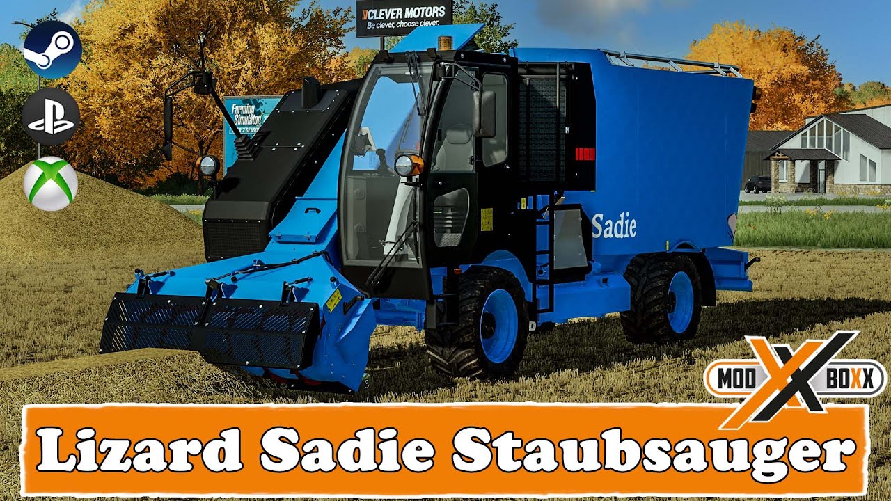 LS22 Mods | Lizard Sadie Staubsauger | Farming Simulator 22 ...