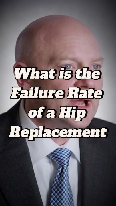 What is the Failure Rate of a Hip Replacement - Ted Manson, MD - YouTube