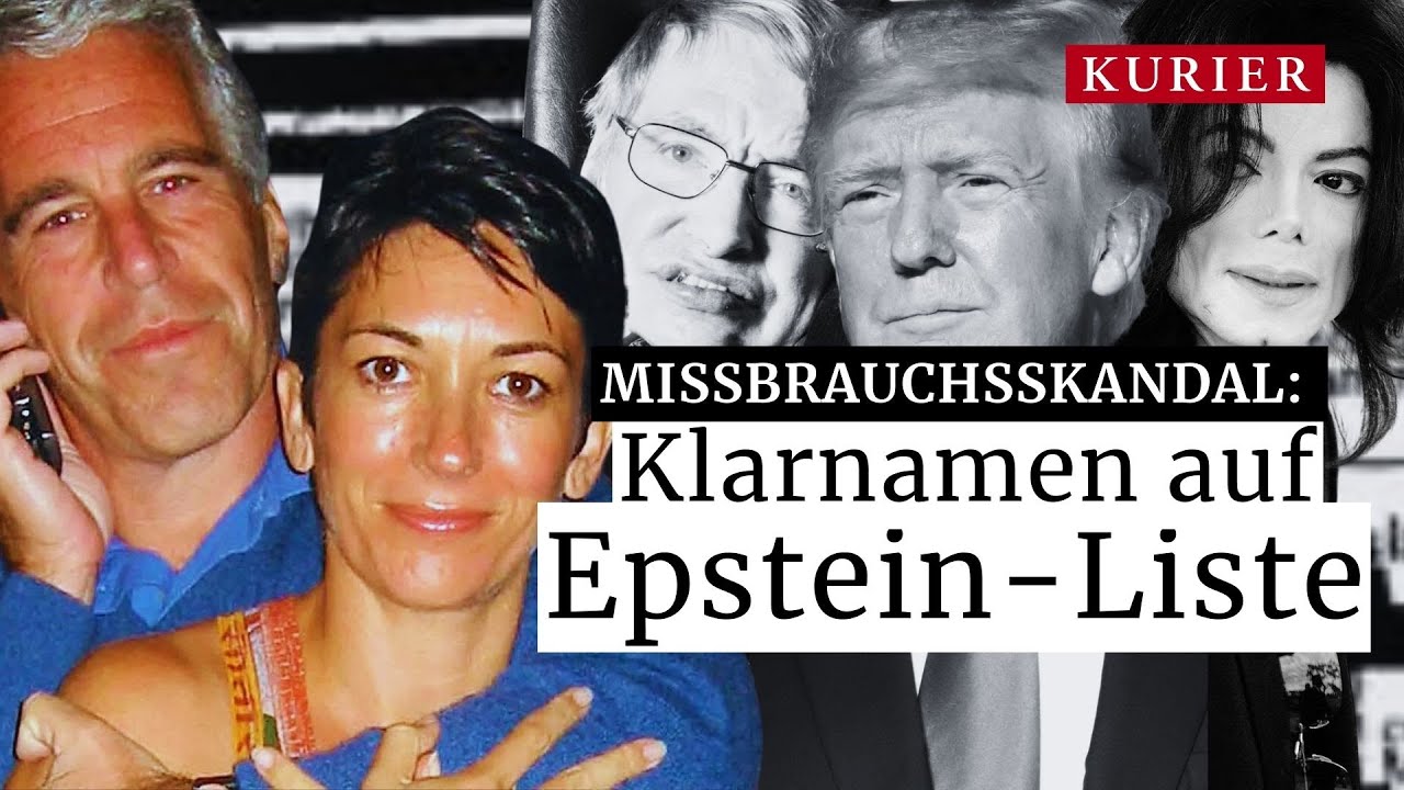 Epstein-Liste: US-Gericht veröffentlicht prominente Namen - YouTube