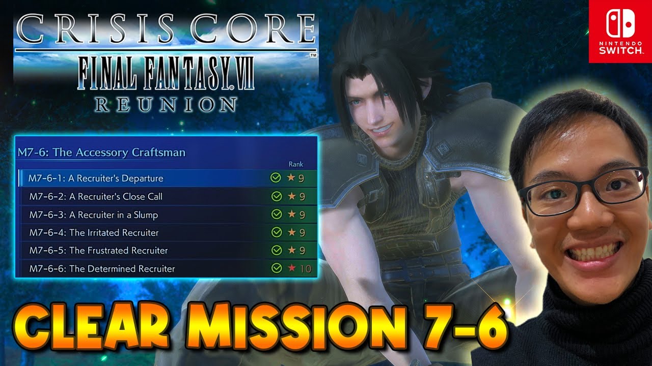 CLEAR MISSION 7-6 MET MAGIC POT Crisis Core Final Fantasy VII Reunion ...