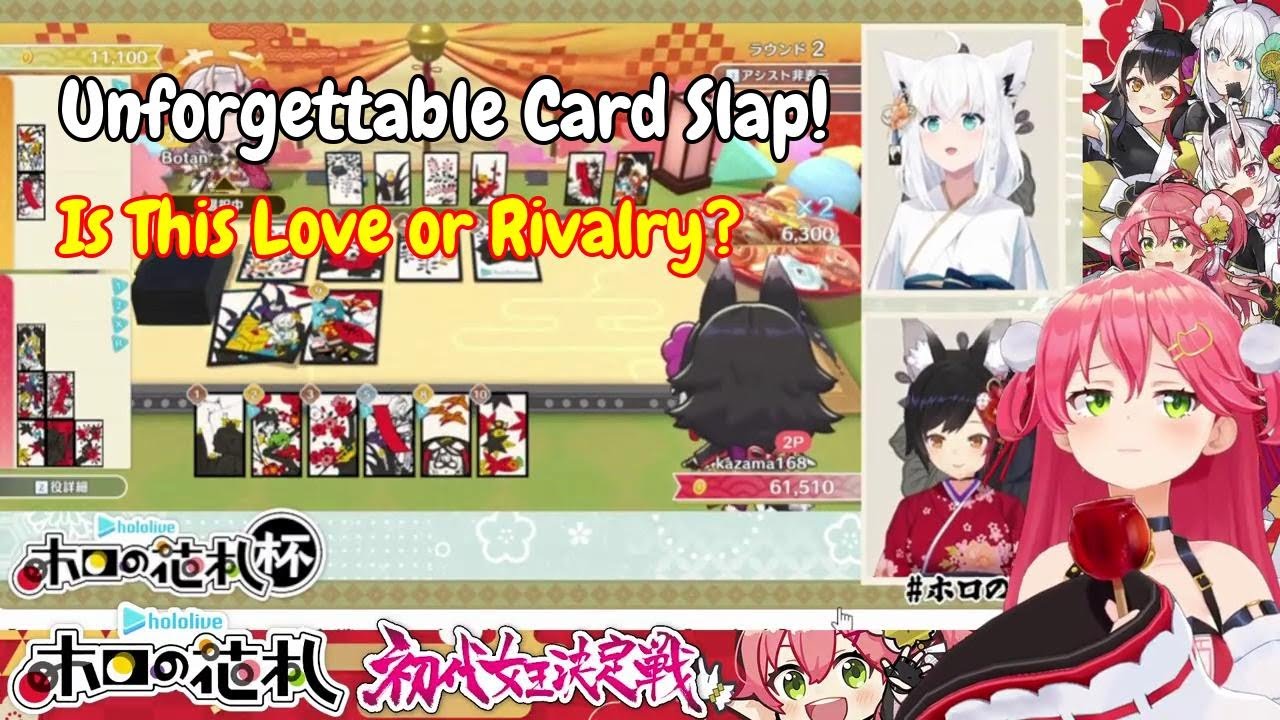 Queen Showdown! Epic Hanafuda Battle [Sakura Miko/White Fox Fubuki ...