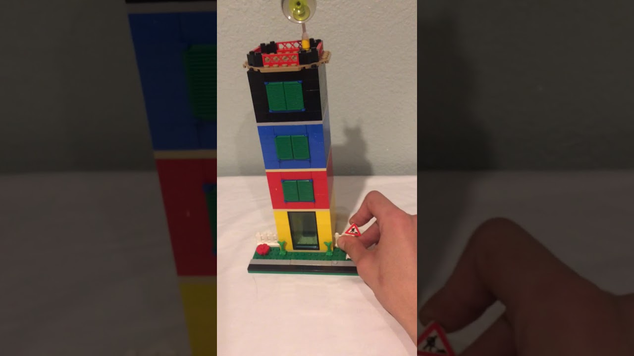 Lego custom apartments moc!!! Small and simple! - YouTube