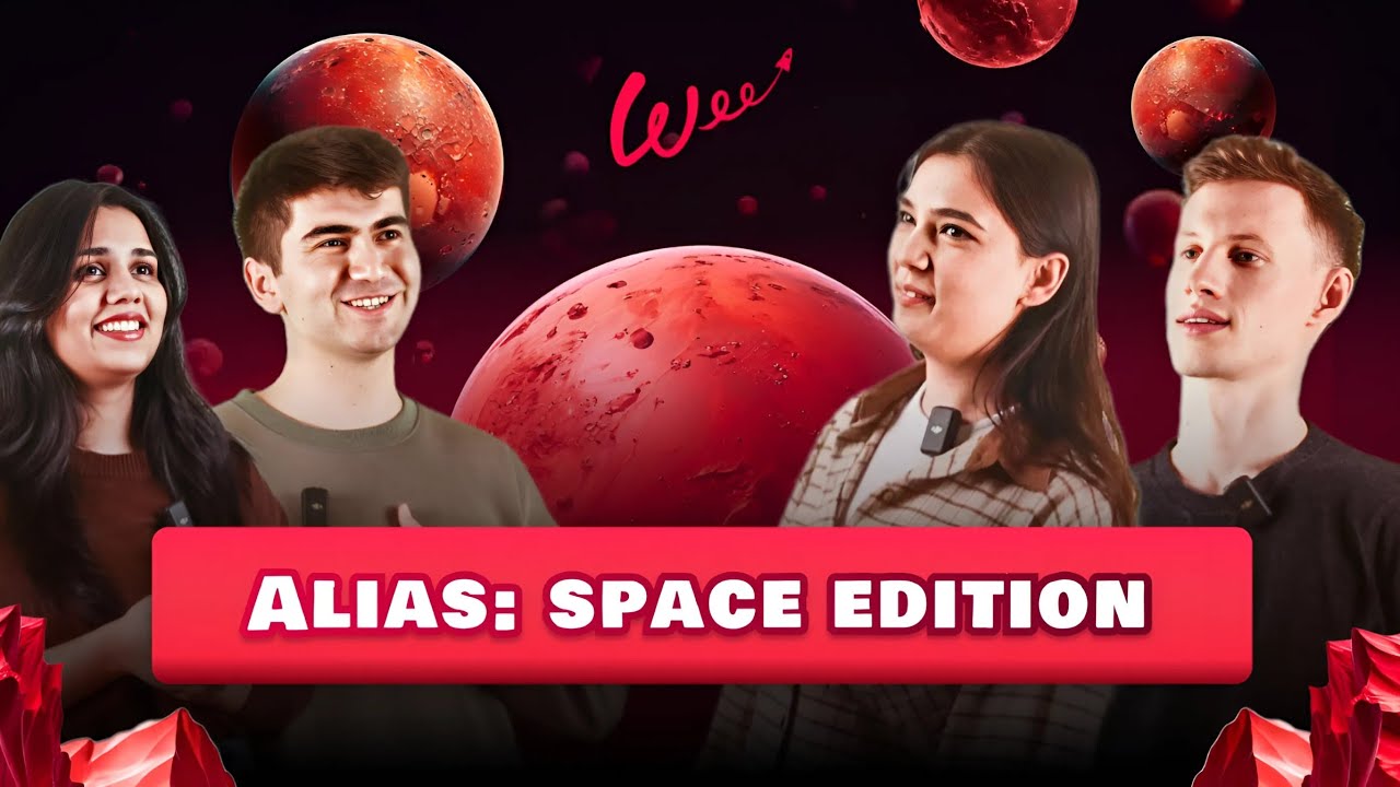 Alias challenge | Guessing SPACE-related WORDS - YouTube