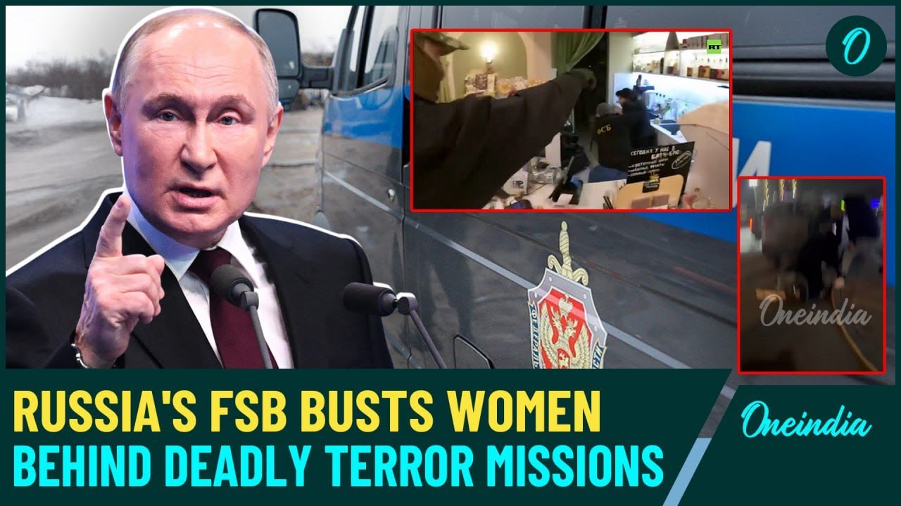 VIDEO | Russia’s FSB Busts Alleged Ukrainian Spy Ring; Four Women ...