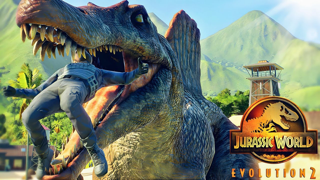 all Dinosaurs Carnivores eating humans - jurassic world evolution 2 ...