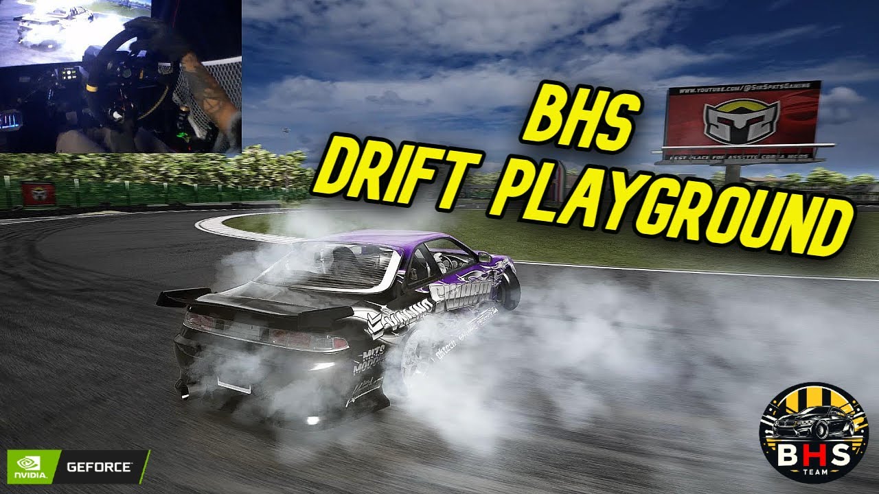 New BHS Drift Playground Map - Assetto Corsa | PXN V10 Gameplay - RTX ...