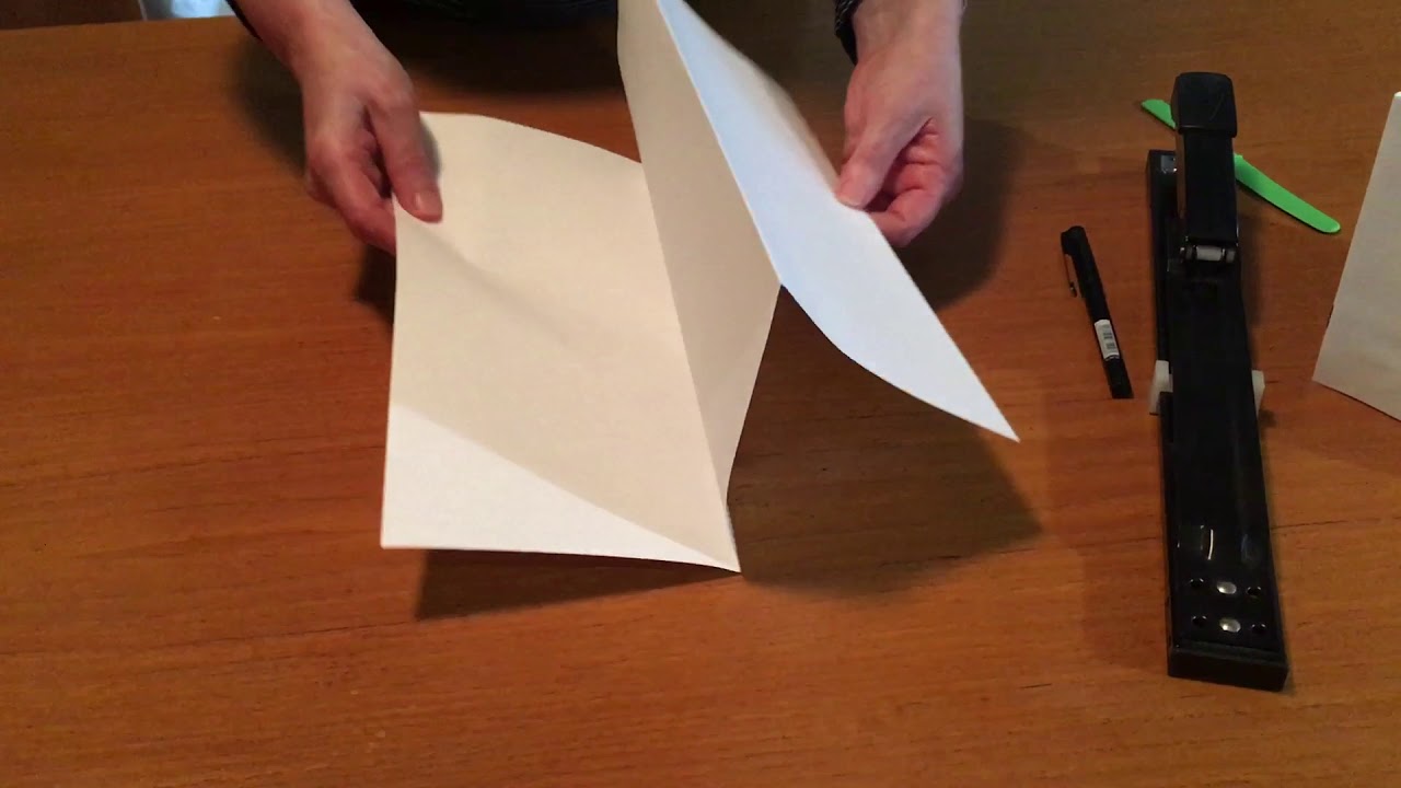 Kids' Own Publishing – How to fold a blank 12 page book - YouTube