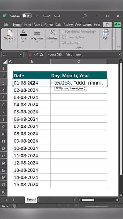 TEXT FUNCTION | Excel Tips & Tricks Part: 13 #Excel #tipsandtricks ...
