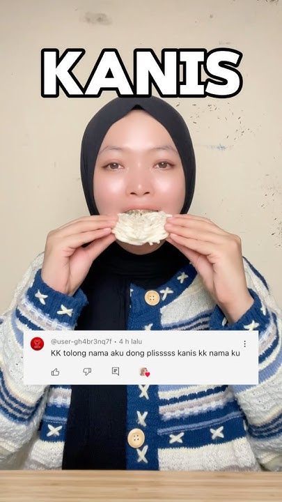 Makan sesuai nama kanis #makansesuainama #shorts - YouTube
