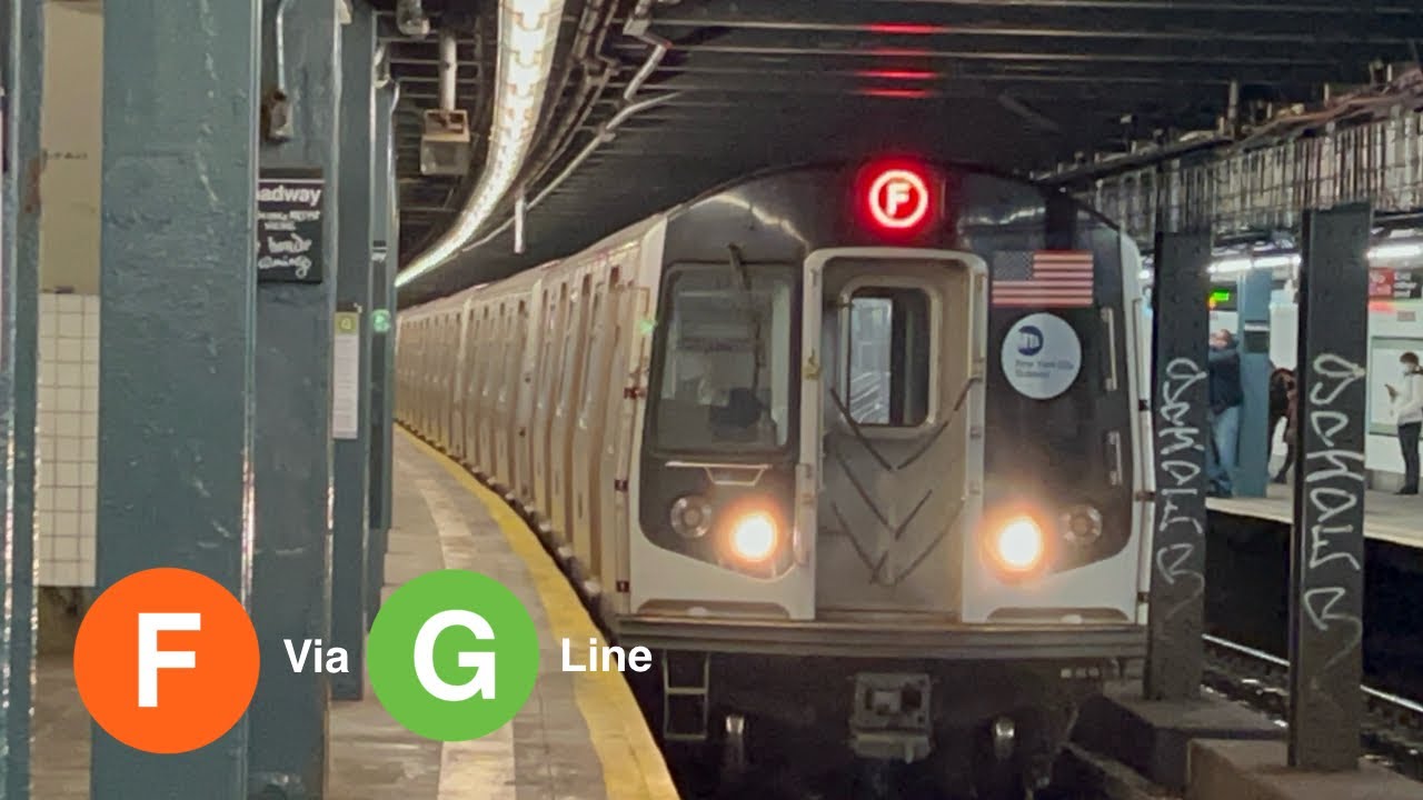 Happy National Transit worker day and rerouted: R160 (F) train ride ...