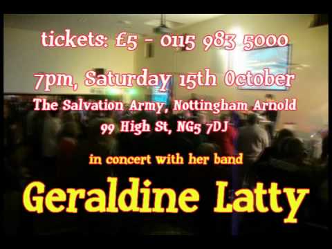 Geraldine Latty & Band in concert - YouTube