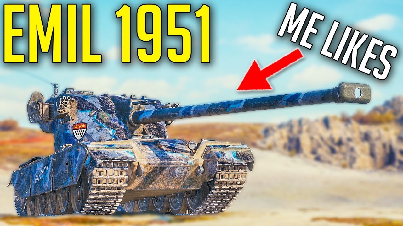 EMIL 1951 is Actually Good Premium Tank! World of Tank Reward Tank EMIL ...