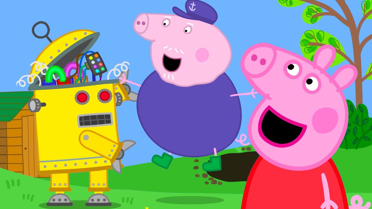The Helpful Robot! 🤖 | Peppa Pig Full Episodes - YouTube