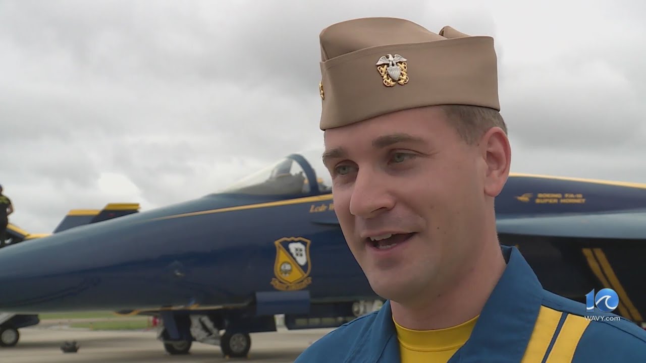 Blue Angels flight surgeon grew up in Williamsburg - YouTube