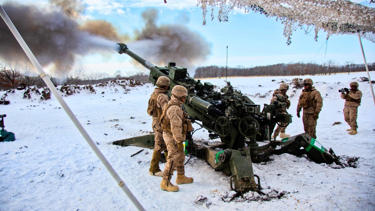 Firing M777 Howitzer in Challenging Extreme Arctic Cold Environment ...