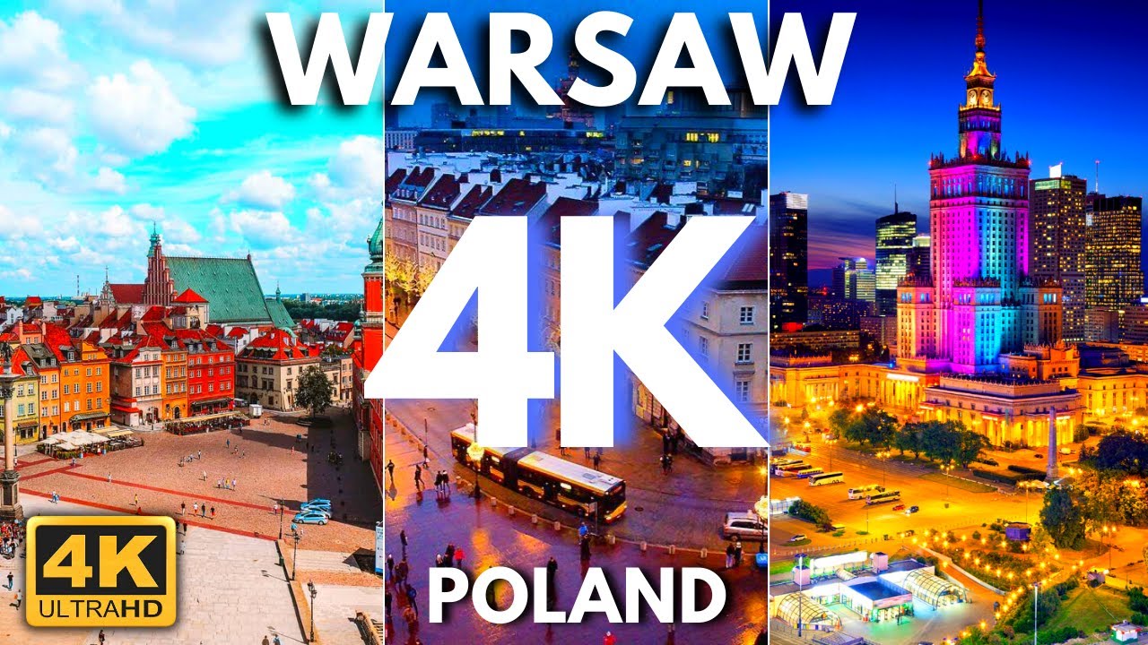 Warsaw, Poland 🇵🇱 in 4K : Visual Tour of One of Europe's Most Dynamic ...