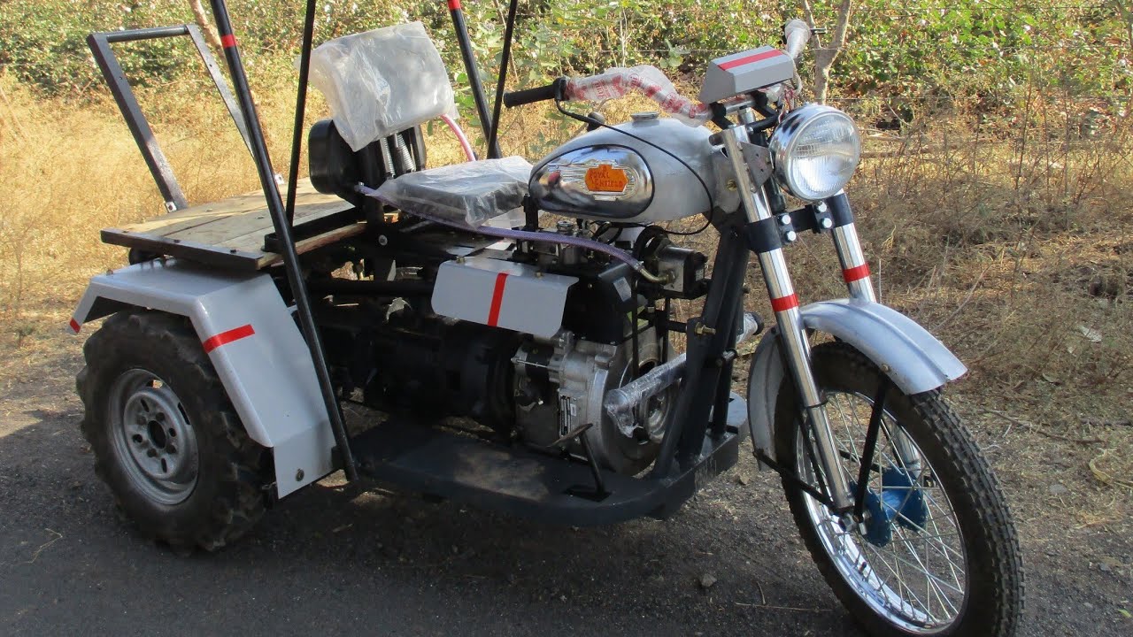 Best Cultivation using in hard field, by Jyoti three wheel mini tractor ...