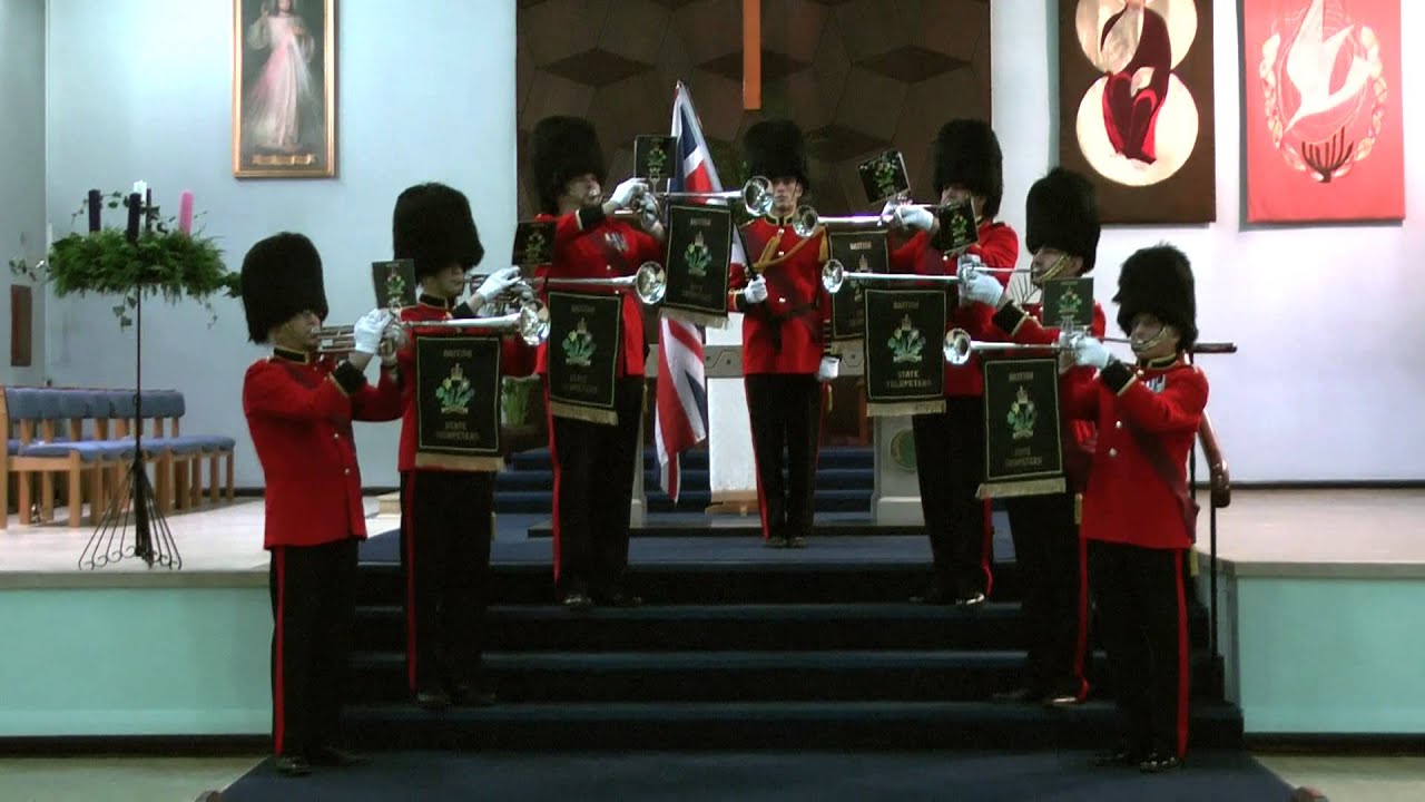 Crowning - British State Trumpeters - YouTube