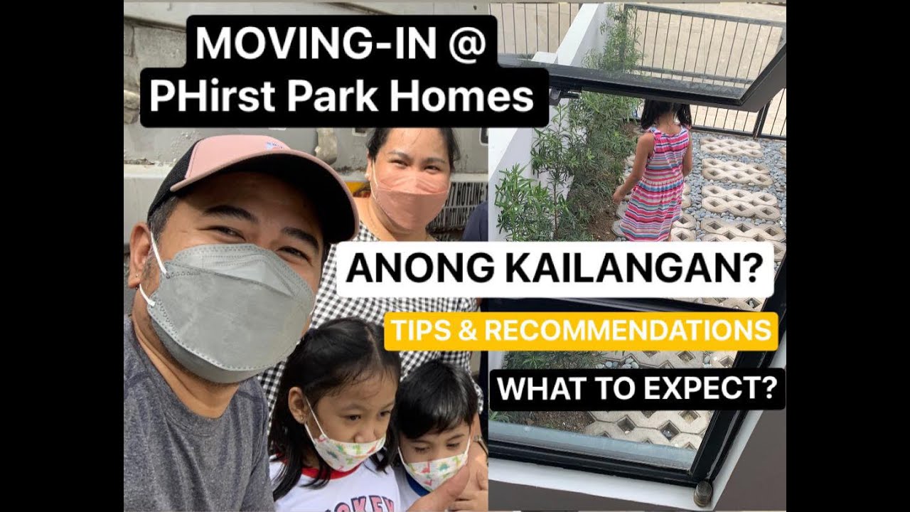 MOVING-IN @ PHIRST PARK HOMES CALAMBA - Calista Mid - YouTube