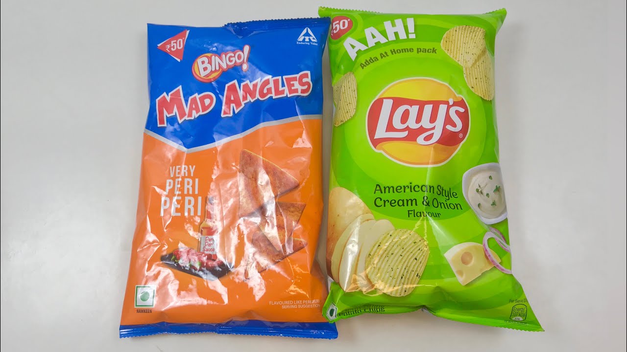 Bingo Mad Angles Vs. Lays | #Chips - YouTube