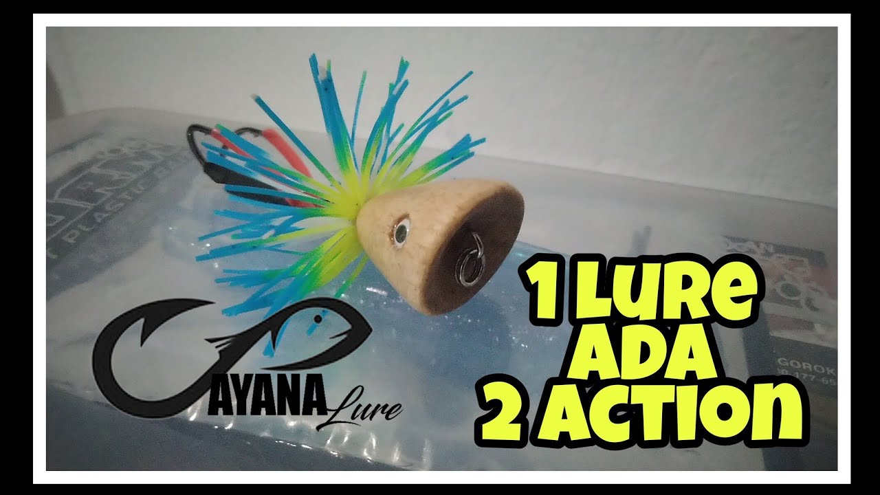 Tutorial lengkap membuat lure dizzy frog atau bubble frog - YouTube