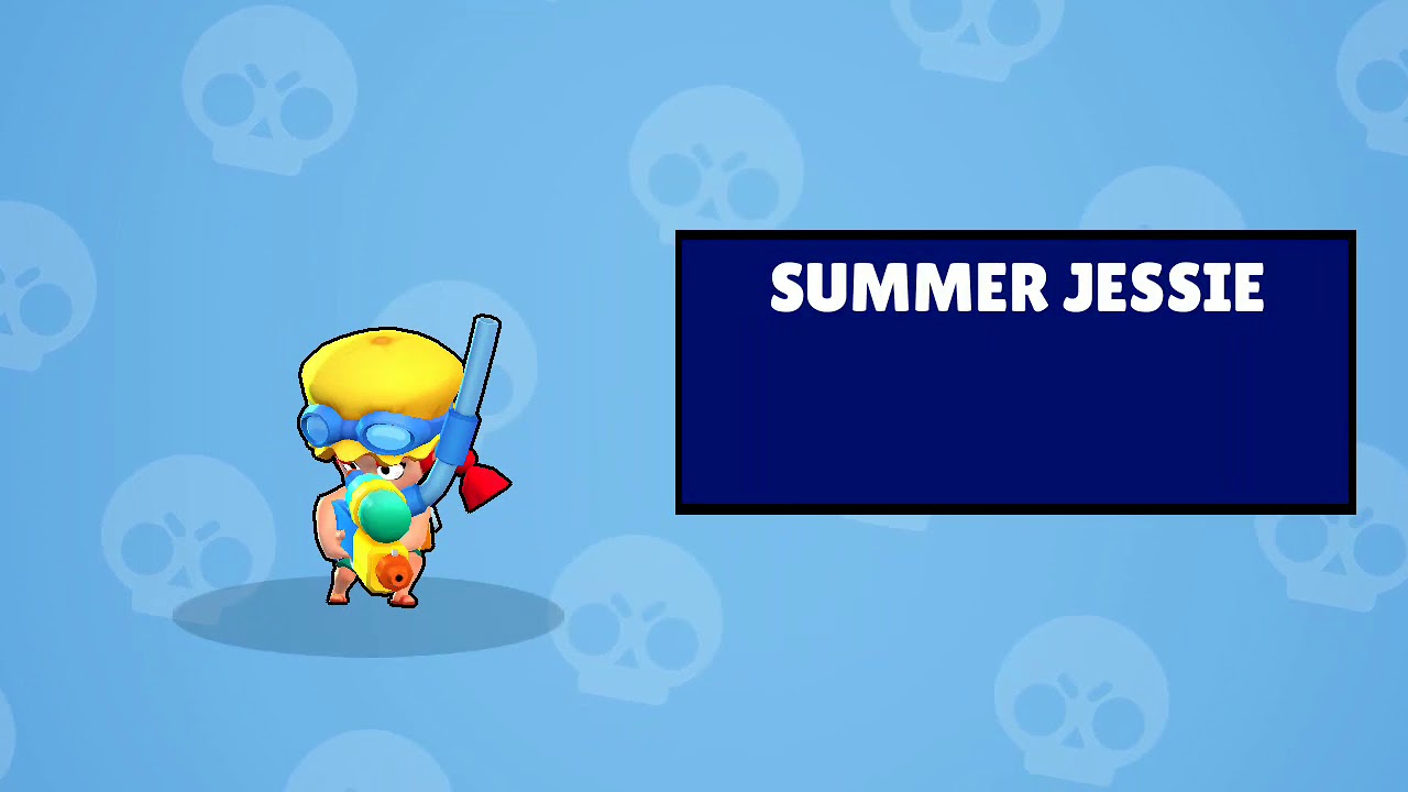I'm buying Summer Jessie-Brawl Stars - YouTube