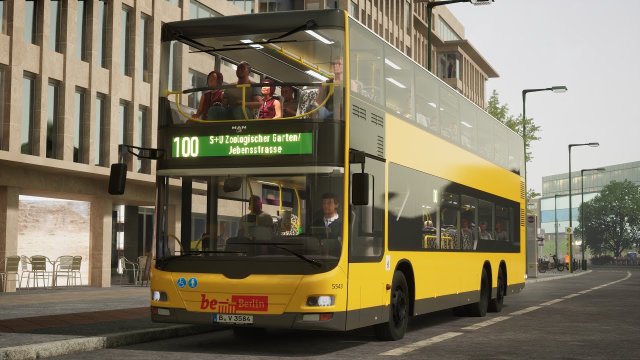 The Bus Early Access | Berlin Line 100 / 01 | MAN Lions City ...